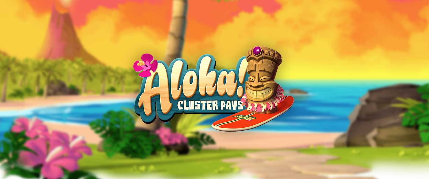 Nytt NetEnt spel - Aloha! Cluster Pays- Spela med free spins